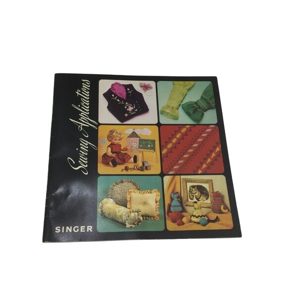 Singer | Other | Vintage 975 Singer Sewing Applications Booklet Manual ...